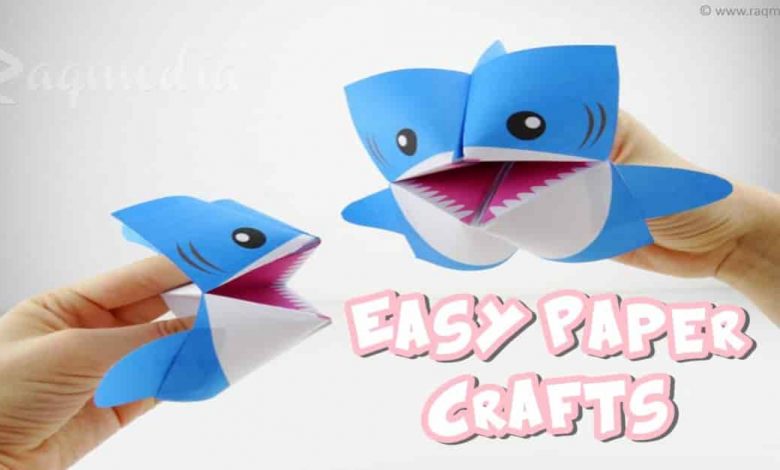 Amazing And Easy Paper Craft Ideas For Kids • RaQMedia