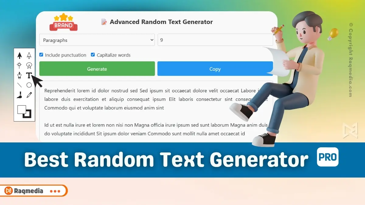 Best Random Text Generator: Dummy Text For Web Or Typography - RaQMedia